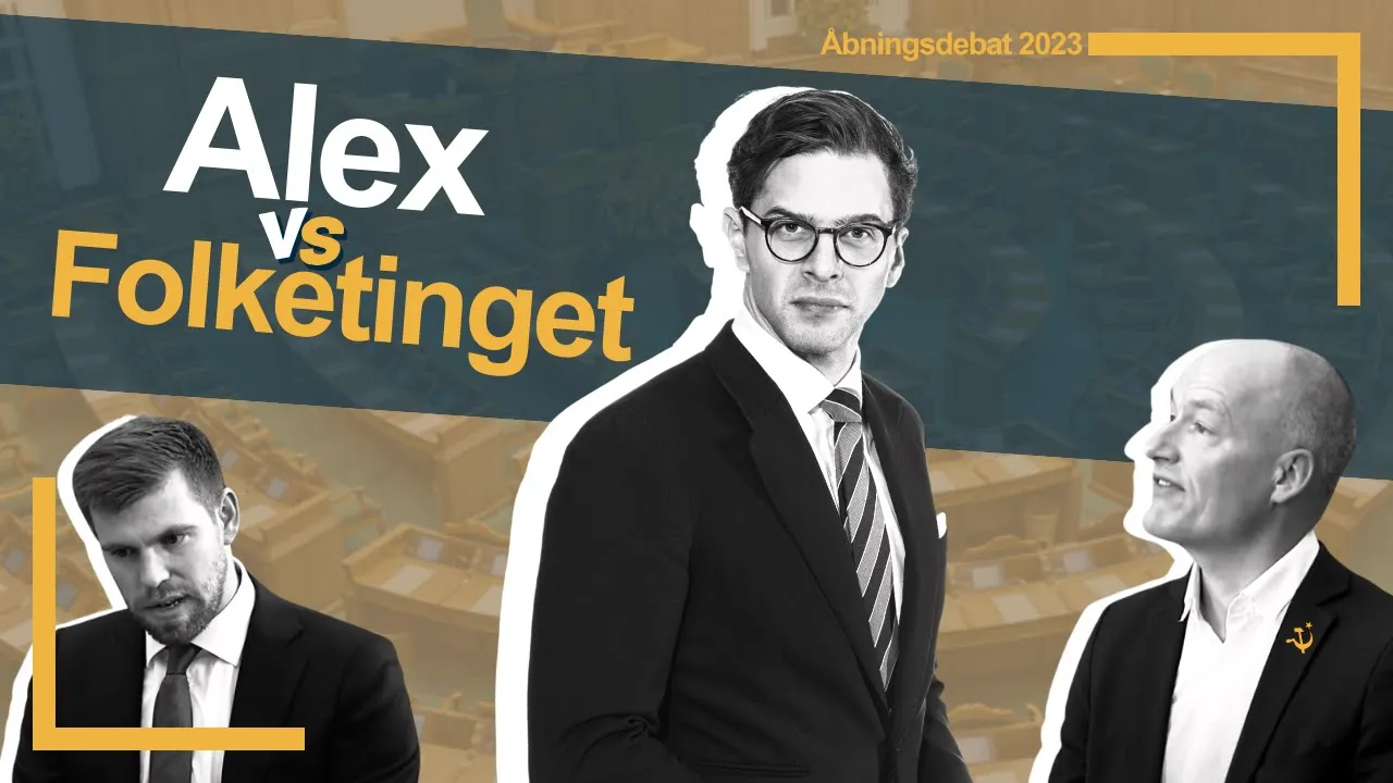 Video: Kokain, reformer og andre ting | Folketinget | Alex Vanopslagh ...