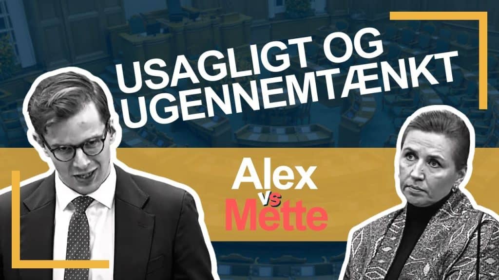 Video: I dag svarer Mette (sådan da) | Alex Vanopslagh | Folketinget ...